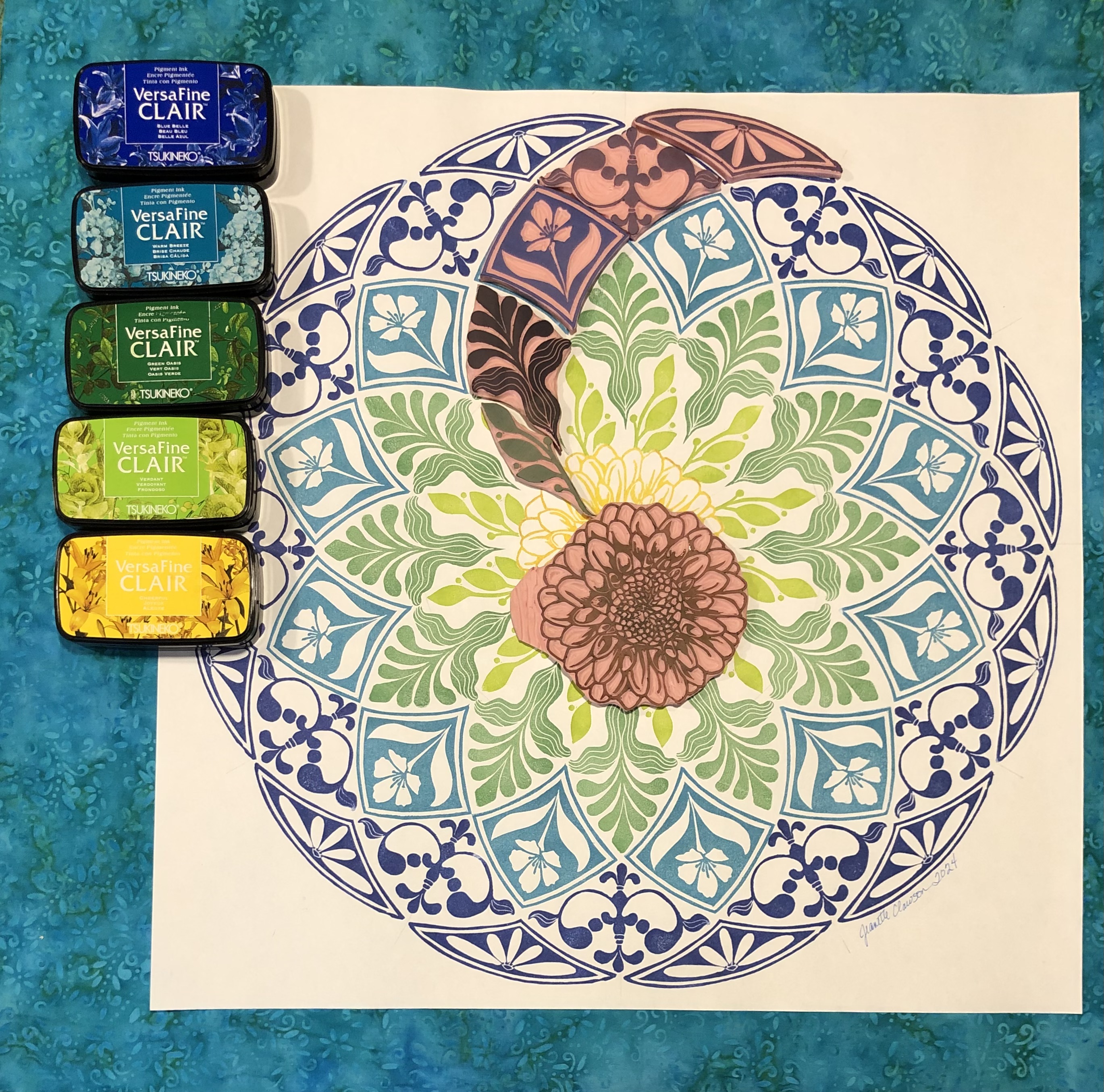 Torus Mandalas and Color Schemes | Jeanette Clawson Art