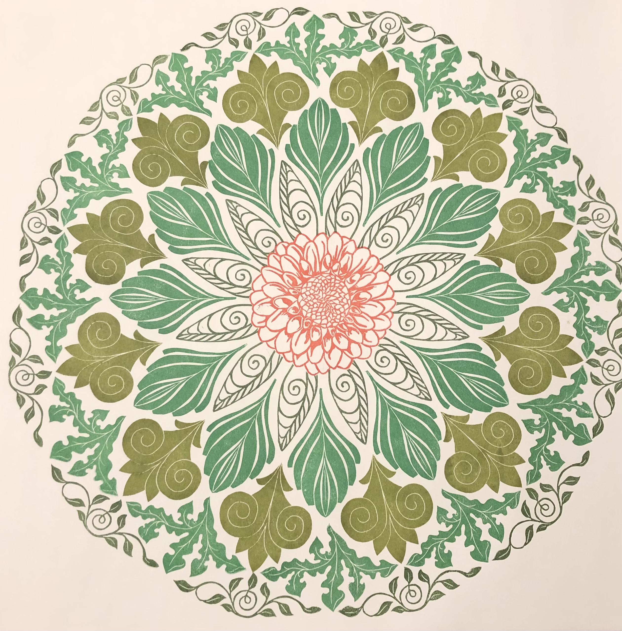 Mandala Exploration in the First 50+ Days | Jeanette Clawson Art